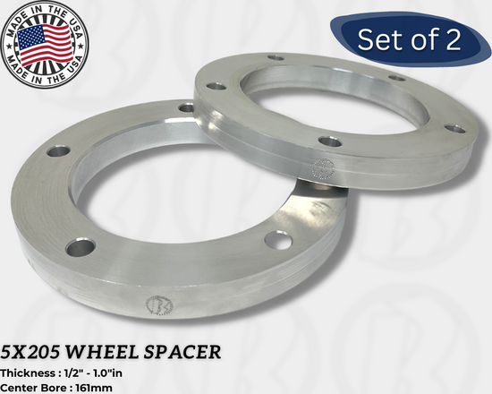 5x205 Wide Five Wheel Spacers 1946 to 1967 VW Beetle USA MADE – Custom ...